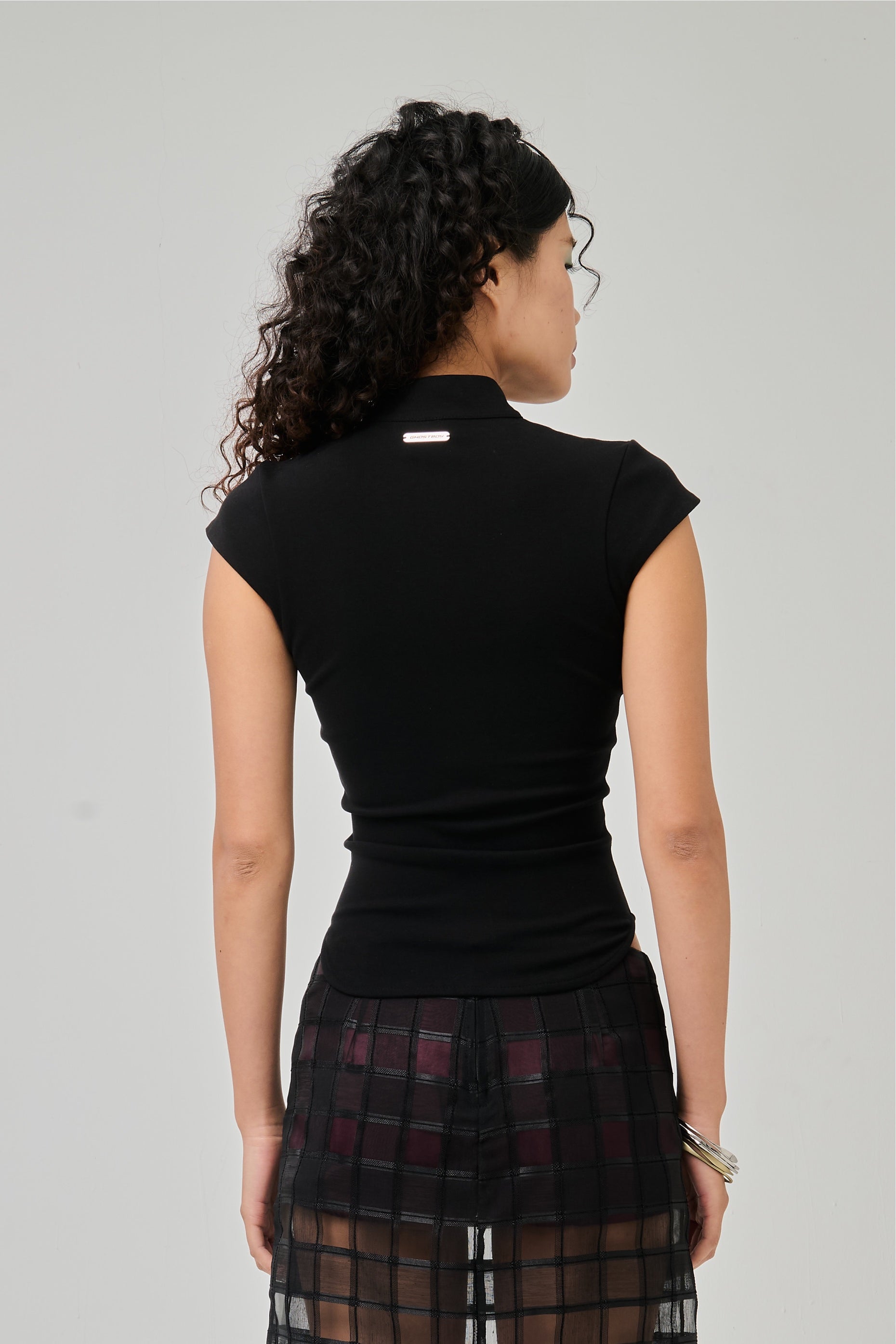 AMITY TOP BLACK – Ghostboy