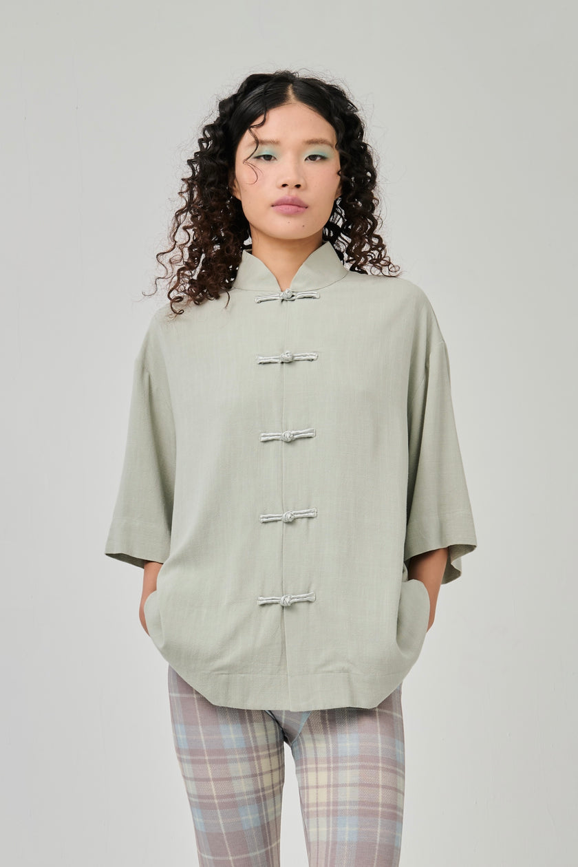 SAMFU SHIRT SAGE – Ghostboy
